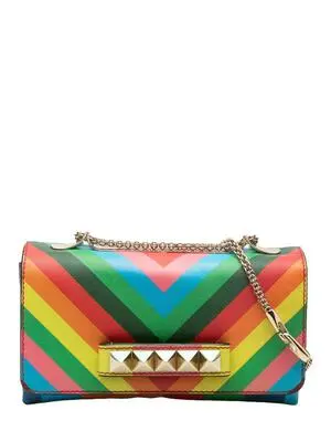 Valentino Garavani Studded Shoulder Bag - Red