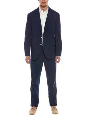 Brunello Cucinelli Single-breasted Suit - Blue