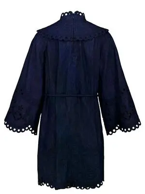 Zimmermann Mahon Mini Dress - Blue