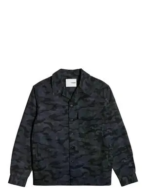 CIARAN Cc1 Street Camo Overshirt - Black