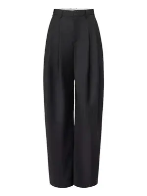 DRYKORN Elicit Pleated Wide-leg Trousers - Black