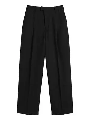 ABOUT:BLANK Tailored Wide Leg Trousers - Black