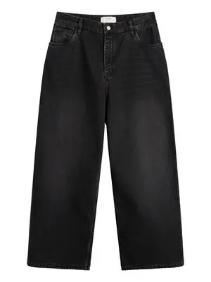 Studio Nicholson Paolo Volume Jeans - Washed Black