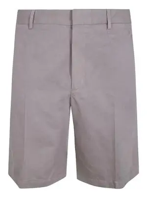 Zegna Pressed Crease Shorts - White