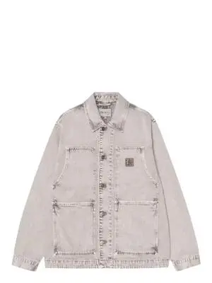 Carhartt Work In Progress Og Double Front Jacket - Shale, Chalk Wash