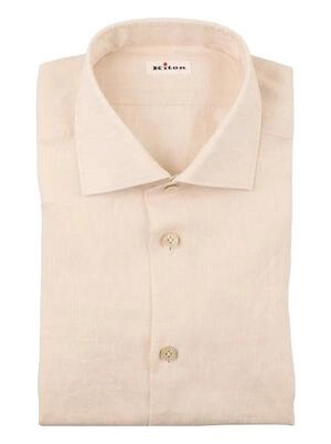 Kiton Linen Button-up Shirt - No