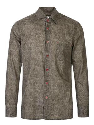 Kiton Textured-finish Button-up Shirt - No