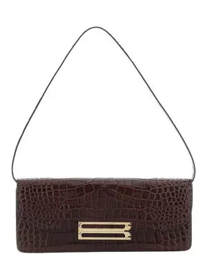 Victoria Beckham Flap Shoulder Bag - White