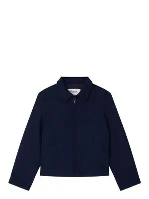 Bonpoint Long Sleeve Zip Jacket - Ink