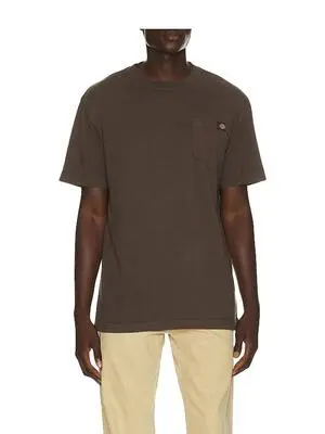 Dickies Heavy Weight Pocket Tee In . Also - Chocolate