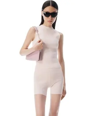 Alexander Wang Debossed Logo Tank - Ballet Pink