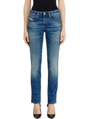 DIESEL® Slim Fit Low Waist Jeans - Blue