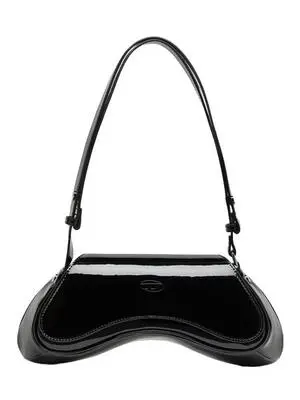 DIESEL® Diesel Play Glossy Crossbody Bag Black