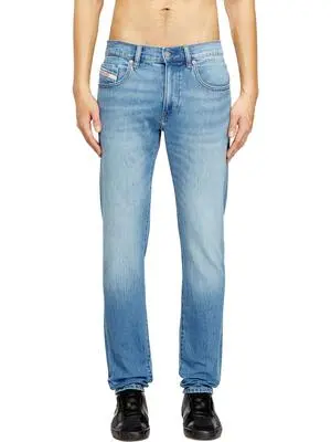 DIESEL® D-strukt Slim Jeans Regular Waist Zip Fly - Blue
