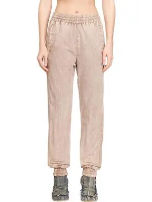 DIESEL® Diesel Treated Taslan Track Pants With Drawstring Waist