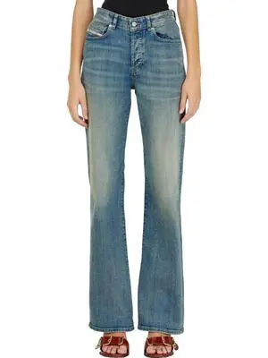 DIESEL® Diesel D-Sent High Waist Straight Leg Jeans