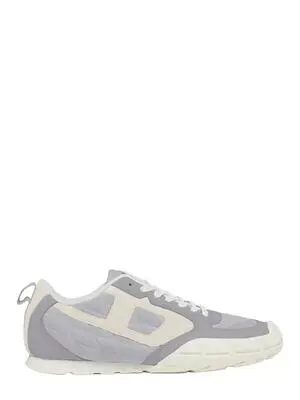 DIESEL® S-pagodha Quilted Suede Lace-up Sneakers - Grey