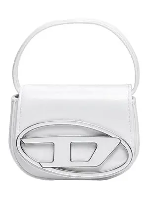 DIESEL® Diesel 1DR XS-Iconic Mini Bag With D Logo Plaque White