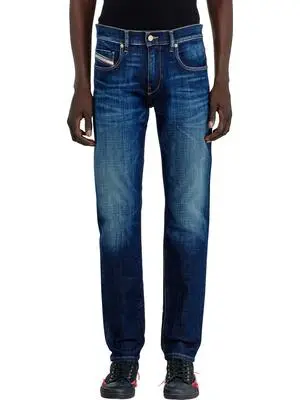 DIESEL® Slim Fit Jeans With Medium Waist And Zip Fly - Blue