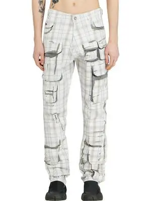 DIESEL® D-darek Slim Fit Cargo Pants - Grey