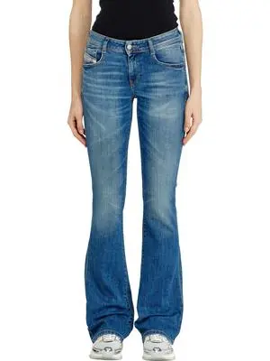 DIESEL® Diesel D-Ebbey Bootcut Jeans - Low Waist, Medium Wash Blue