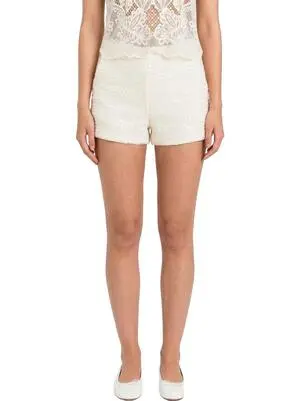 TWINSET Sequin Embellished Shorts