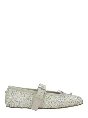 ANN DEMEULEMEESTER Buckle-strap Ballet Flats - Neutrals