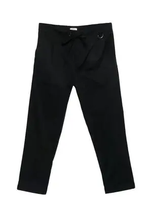 OFFICINA36 Drawstring Pocket Trousers - Black