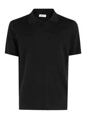 KANGRA Short-sleeve Polo Shirt - Black