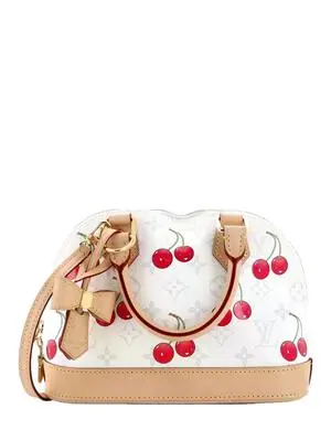 LOUIS VUITTON Monogram Cerises Alma Bb Satchel - Multicolour
