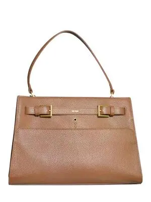 NO:RAE Valegro Leather Tote Bag - Brown