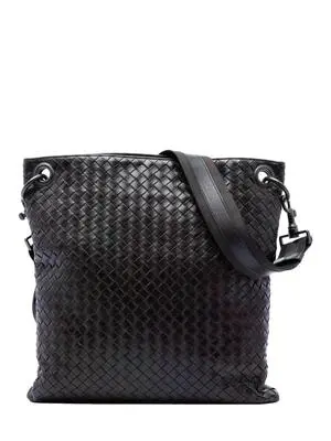 Bottega Veneta 2010 Nappa Intrecciato Vn Crossbody Bag - Brown