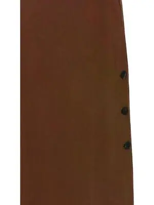 Max Mara A-line Maxi Skirt - Brown