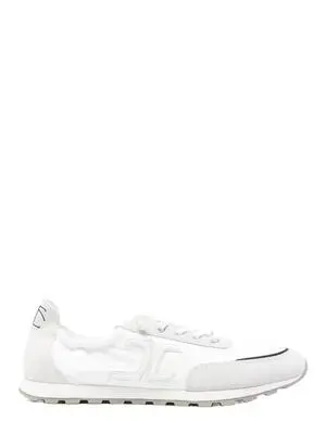 CANDICE COOPER Panelled Logo-patch Sneakers - White