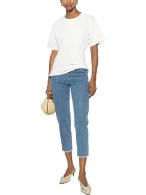Avenue Montaigne Peggy Cropped Jeans - Blue