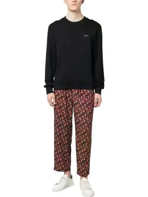 Viktor & Rolf All-over Floral Print Trousers - Orange
