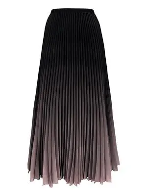 WILD COSMOS Kate Ombre Pleated Skirt