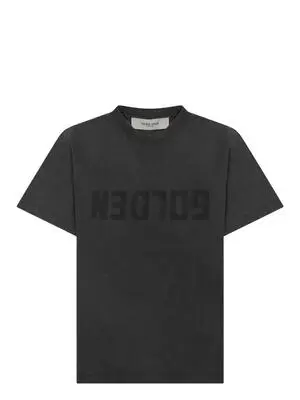 GOLDEN GOOSE Logo Patch T-shirt - Grey