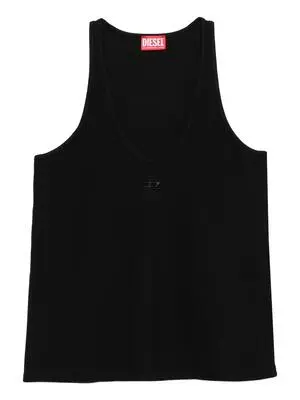 DIESEL® Logo Racerback T-shirt - Ebony