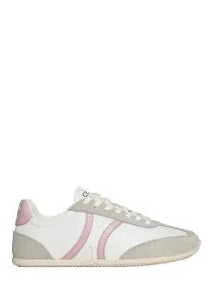 CELINE Celine Jogger Low Lace-Up Sneakers In Calfskin Suede