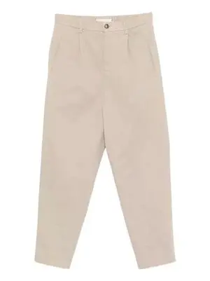 BONHEUR BONHEUR Pleated Straight-Leg Trousers