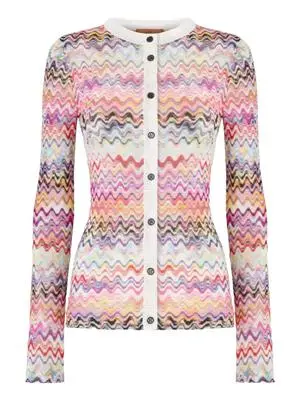 MISSONI Missoni Zigzag-Knit Cardigan