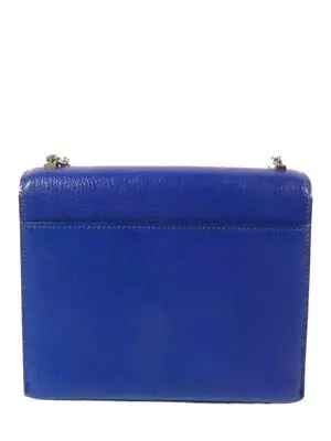 Hermès Mini Verrou Chain Shoulder Bag - Blue