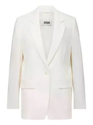 DRYKORN Glendale Single-breasted Blazer - White