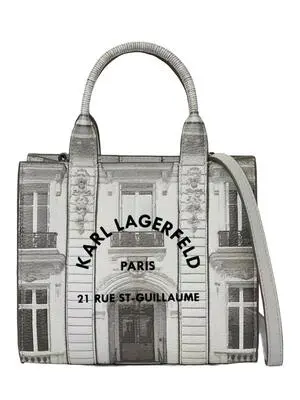 Karl Lagerfeld Exclusive Maison De Karl Mini Tote Bag - Grey