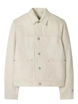 Paul Smith Off-white Cotton Denim Jacket - Neutrals