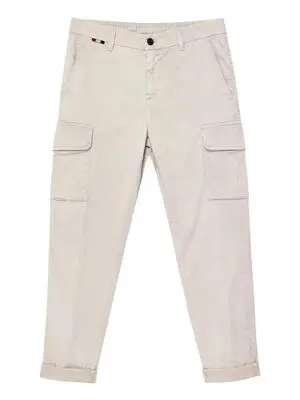 MASON'S Multi-pocket Cargo Pants - Neutrals