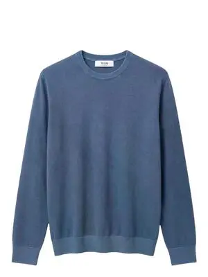 MASQ Crew Neck Long Sleeve Sweatshirt - Blue