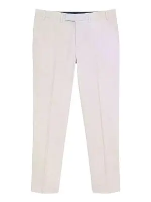 PT TORINO Pressed Crease Slim-fit Trousers - Grey
