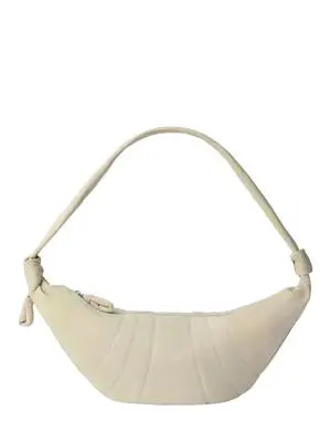 LEMAIRE Large Croissant Shoulder Bag - Neutrals